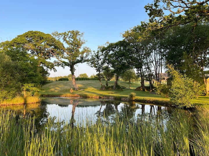 Wild Swimming, Log Burner & Fishing Lake - Angleterre