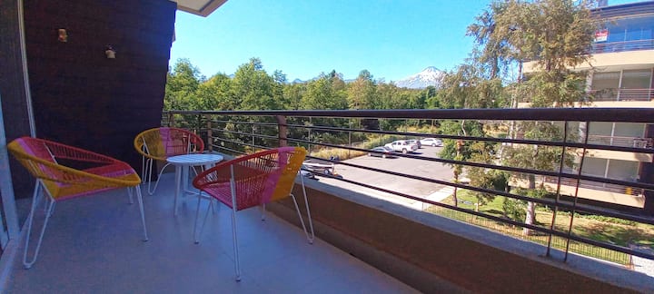 Departamento Nuevo Con Vista Al Volcán - Pucón