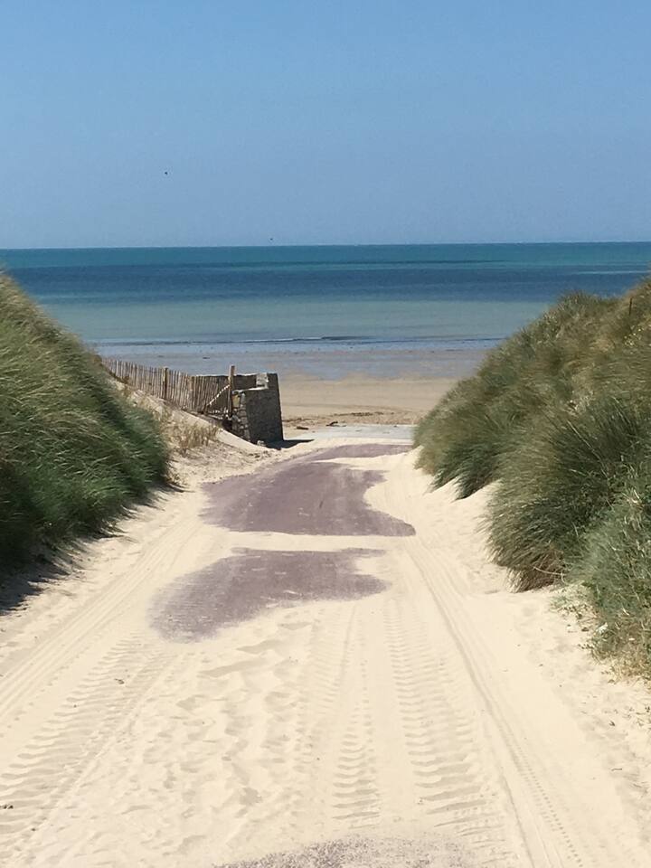 Maison Familiale En Bord De Mer Denneville Plage - Portbail