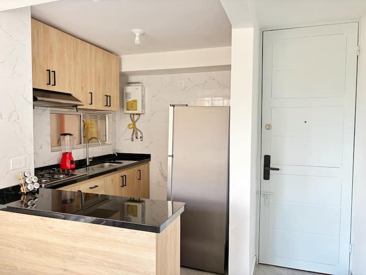 Moderno Apto 2ha, Central Con Wifi5g - Ibagué