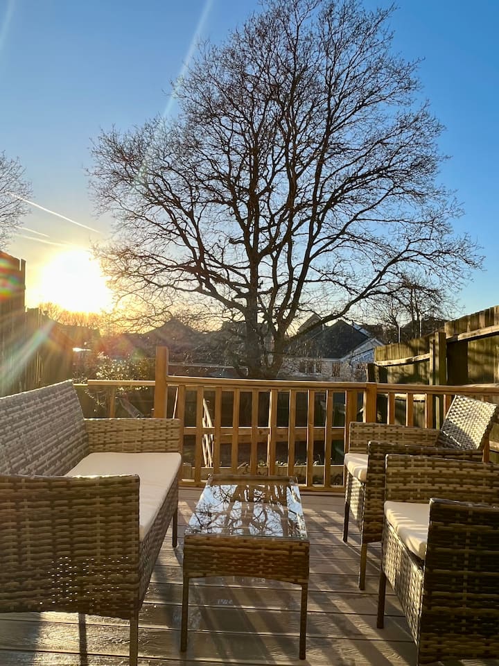 Luxury Stay, City Walk, Garden, Parking, Fun Games - Colchester