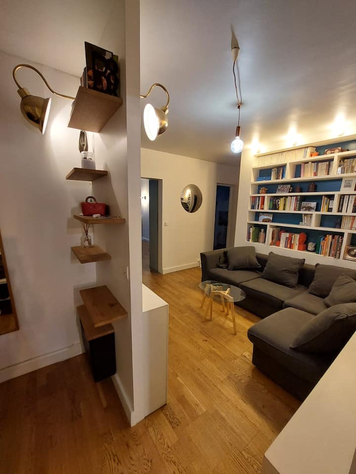 Appartement Avec Jardin. 7 Voyageurs. - Montreuil