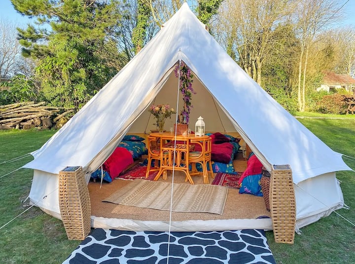 "Bella" - Bell Tent In Cornwall - St Agnes