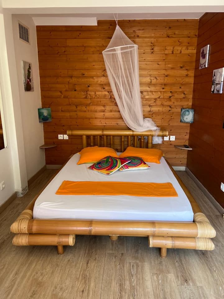 La Créola : Logement Indépendant - Idéal Couple - Saint-Joseph