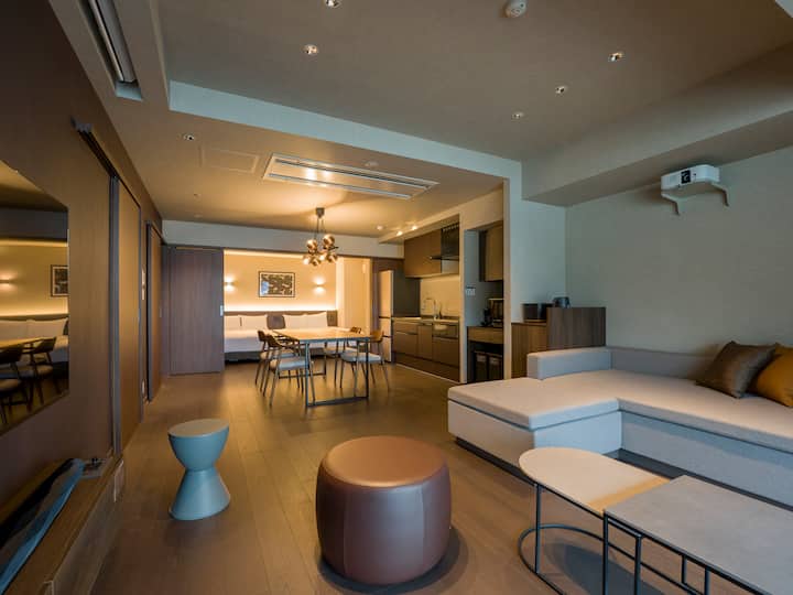 2double Beds+sofa - Non Smoking／accessible Room - Hakone