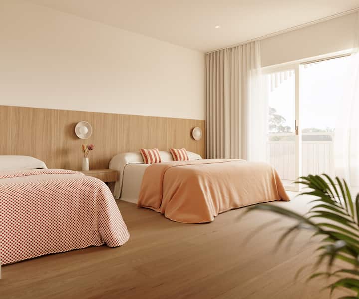 New Deluxe Triple Room - The Berry View Motel - Berry