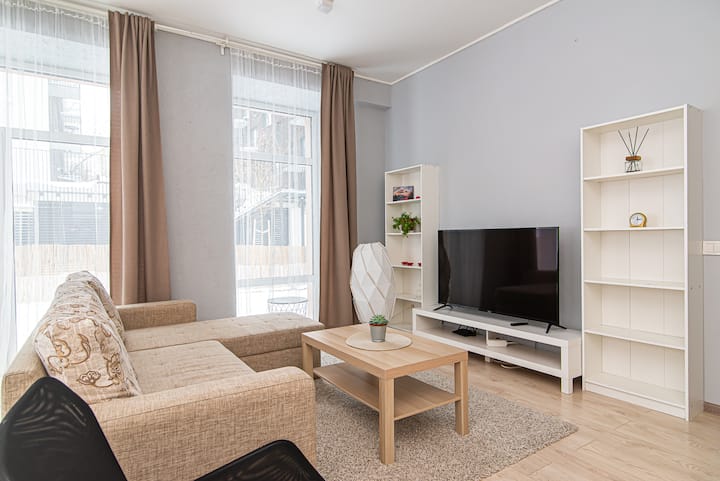 Spacious Apartment With Great Location/urban Rent - Vilnius
