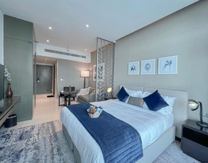 Lovely Studio Business Bay - Pool |Gym|canal Views - Dubaï