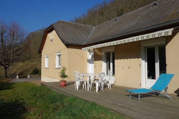 Maison Dans La Vallée De Castelloubon - Lourdes