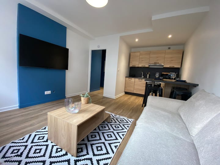 Pasteur - Appart 40m2 Cosy Neuf Avec Garage Privé - Orcines