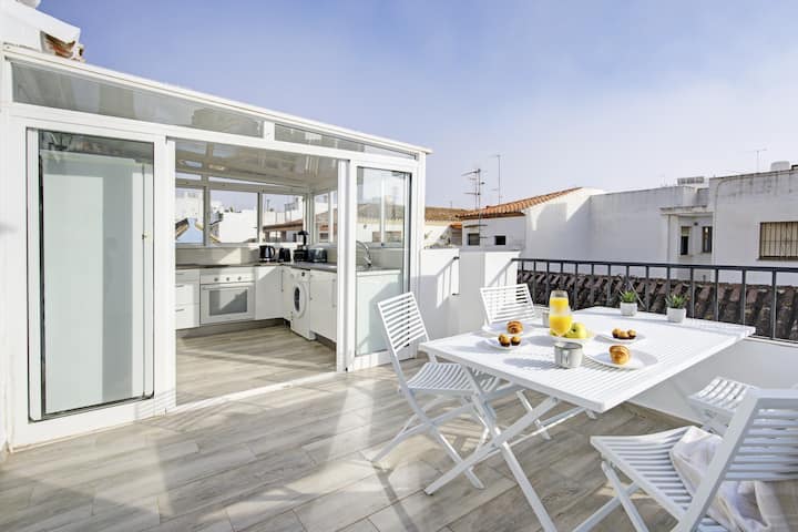 *New*3 Minutes To Beach-privateterrace-city Centre - Estepona