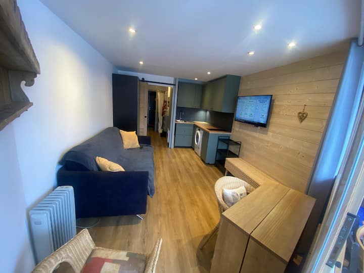 Appart Refaitmoderne, Charmant T2 + Coin Montagne - Vars