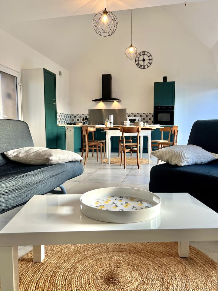 Gîte 3 Chambres, Très Lumineux - Rohan