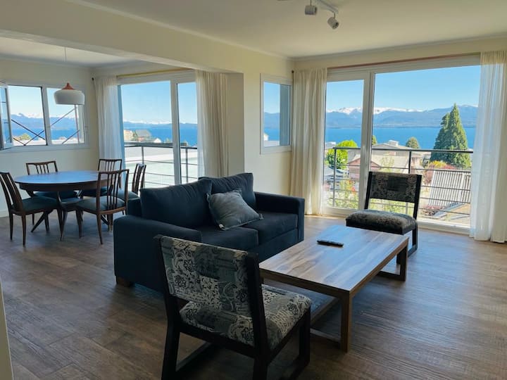 Departamento Céntrico Amplio Con Vista Al Lago - San Carlos de Bariloche