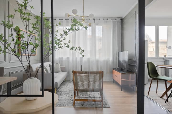 Moderne 1 Chambre Basse Ville 2 Min Hypercentre - Valence, France