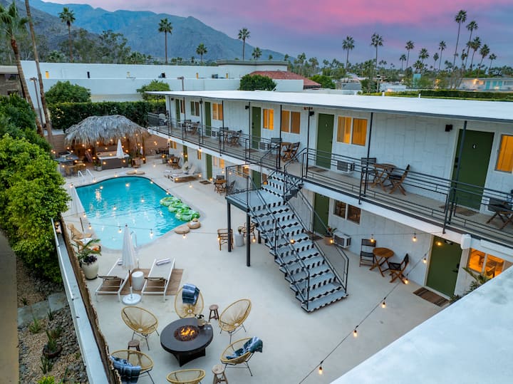 The Maya - Entire Hotel, Gym, Game Room, 9br | 8ba - Palm Springs, CA