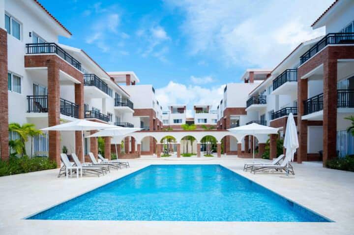 Apartamento De 1 Habitación A 4 Min De La Playa - Punta Cana