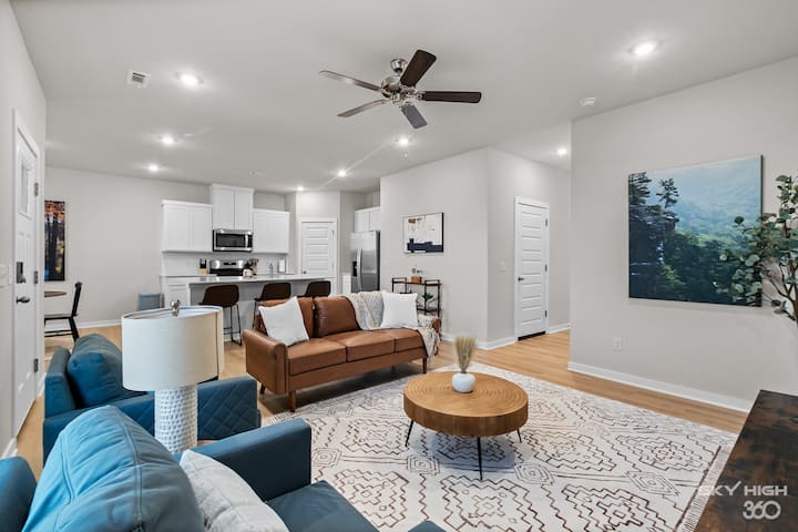 The Exhale | Cozy 3br Retreat Near U Of A - Lake Wedington, Fayetteville
