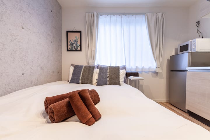 両国駅から徒歩7分！スカイツリーも電車で1本/嬉しい家具家電付き/rナレッジd01 - Ueno