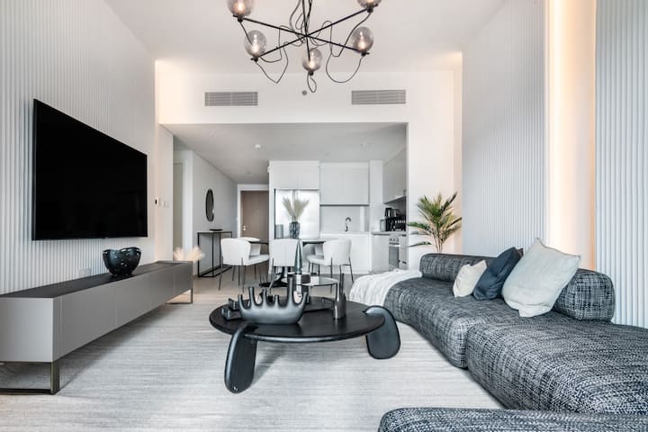 Immaculate 2 Br In Downtown With Burj Khalifa View - Dubaj