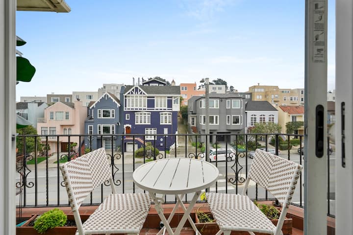 2br Flat For Corporate Travelers W/ Parking In Sf! - San Francisco, CA