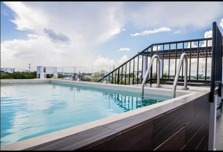 3 Departamentos/fast Wifi/5min Beach/freeparking - Playa del Carmen