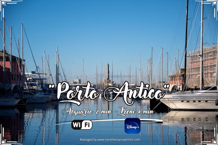 [Porto Antico] Aquarium 2min • A/c • Smart Tv - Genoa