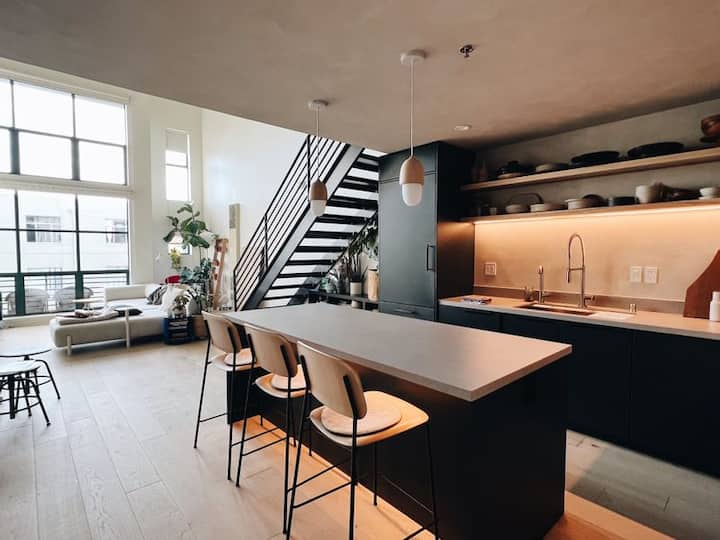 Modern Mission Loft With Rooftop Deck - San Francisco, CA