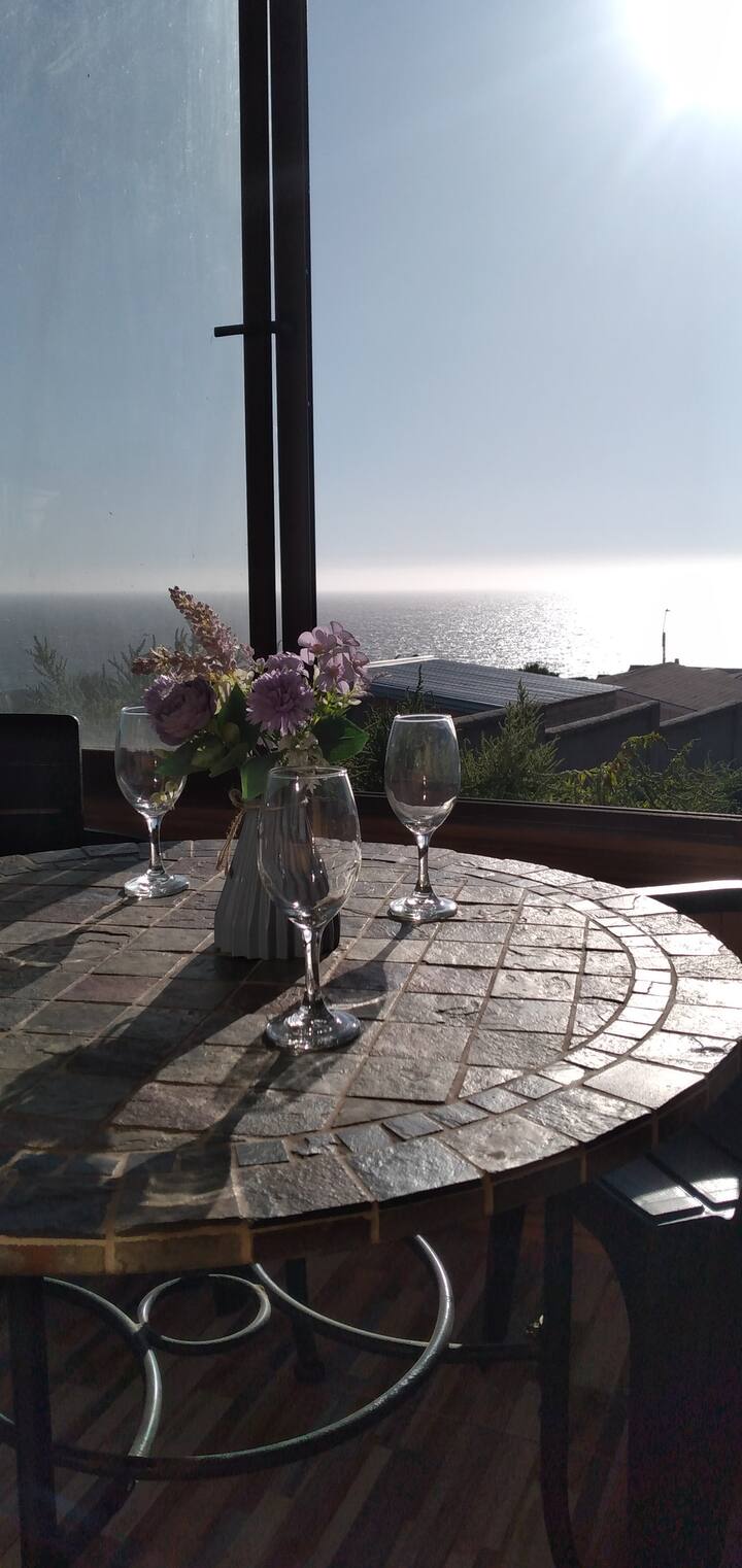 Hermosa Casa Con Vista Al Mar, Pet Friendly - Quintero