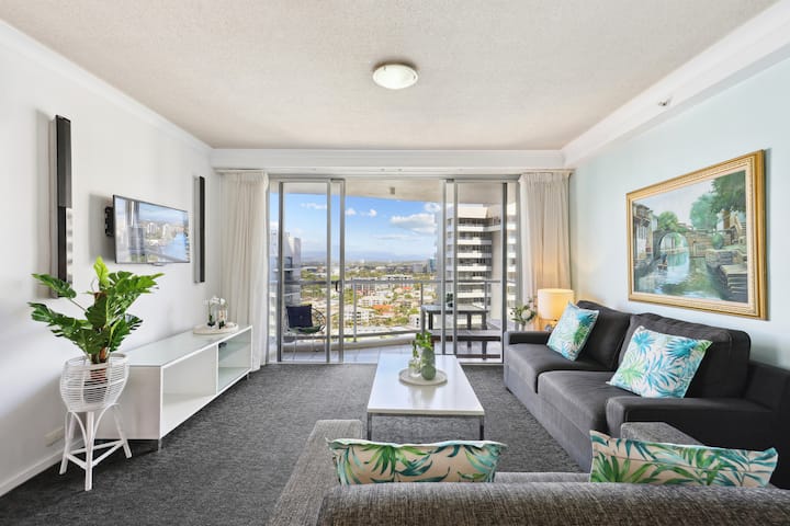 Chevron Renaissance 2 Bedroom Unit, Great Views - Surfers Paradise