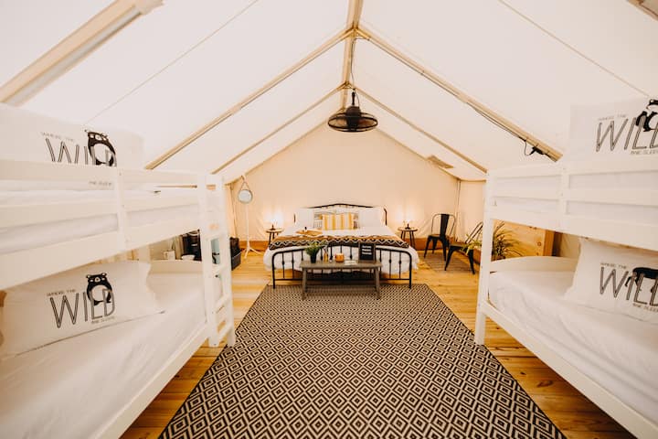 Deluxe Safari Tent - Site 14 - Helen, GA