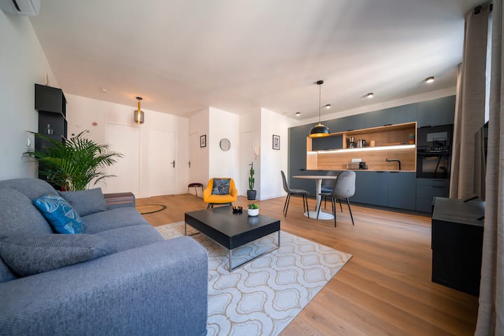 "L'hédoniste" ÉLégant T2, Clim, Centre Ville - 蒙彼利埃