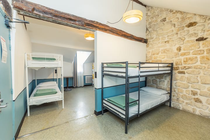 Lit Dortoir Mixte 6 Lits - Salle De Bains Privée - Pariisi