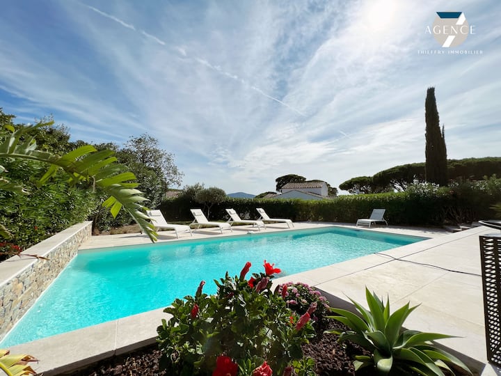 Villa 4 Chambres Avec Piscine Et Plage à Pieds - Grimaud