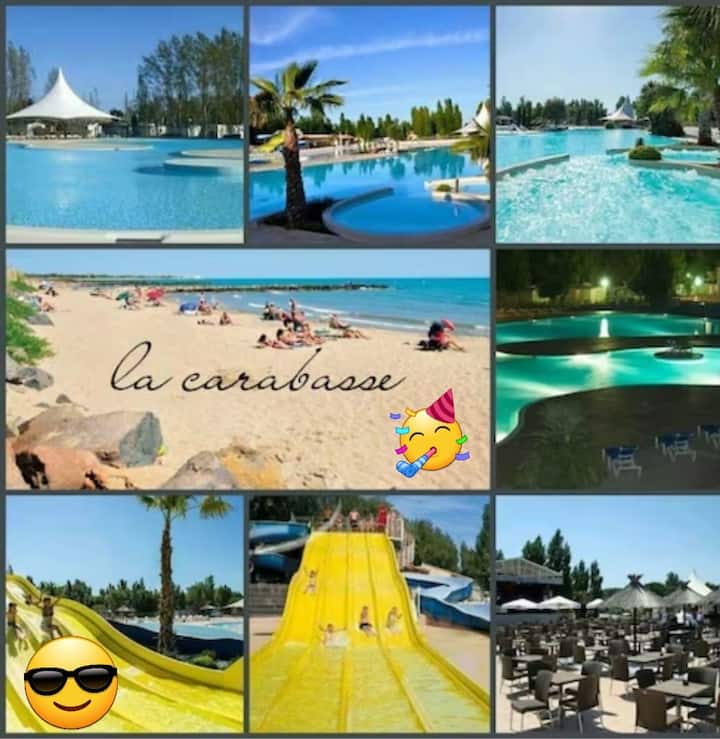 Mobil-home 6 Places Sur Camping Vias Plage - Vias