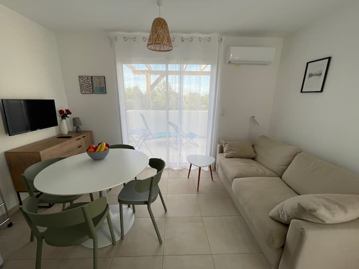 App. 2 P Design Zen Vue Mer N182 Classé 3 éToiles - Corsica