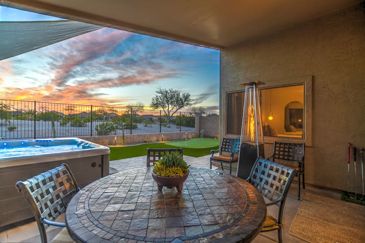 Mid Century Modern On The Golf Course W/ Hot Tub - Queen Creek, AZ