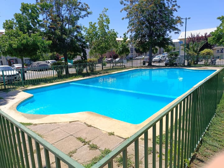 Depto. En Condominio 2d, 4 Camas - Rancagua