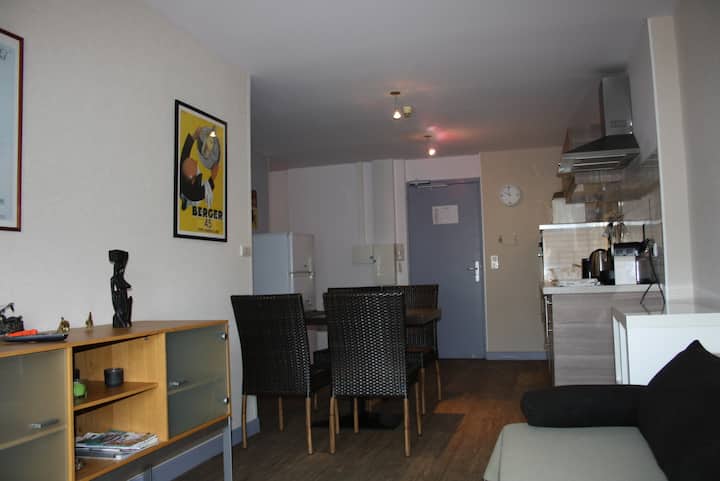 Appartement Hôtel T3 Meublé Centre Ville - エクス=レ=バン