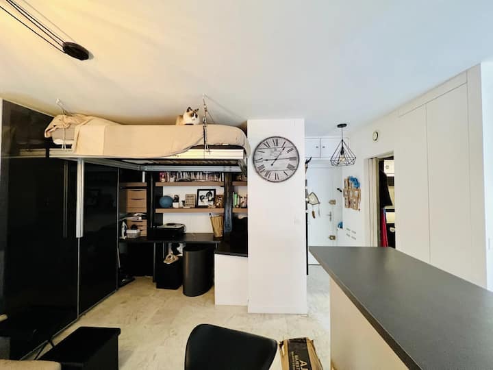 Studio Rénové Terrasse - Nice