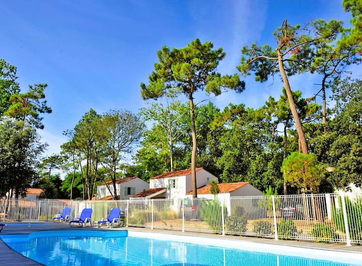 Maison 6 Pers Plage Des Conches Piscine - Plage des Conches