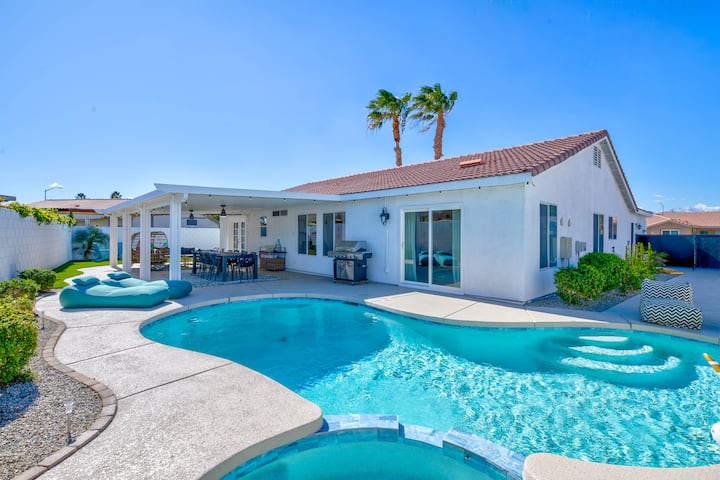 Terra Cotta - Pool/spa, Firepit, Bbq, Gameroom! - 코첼라