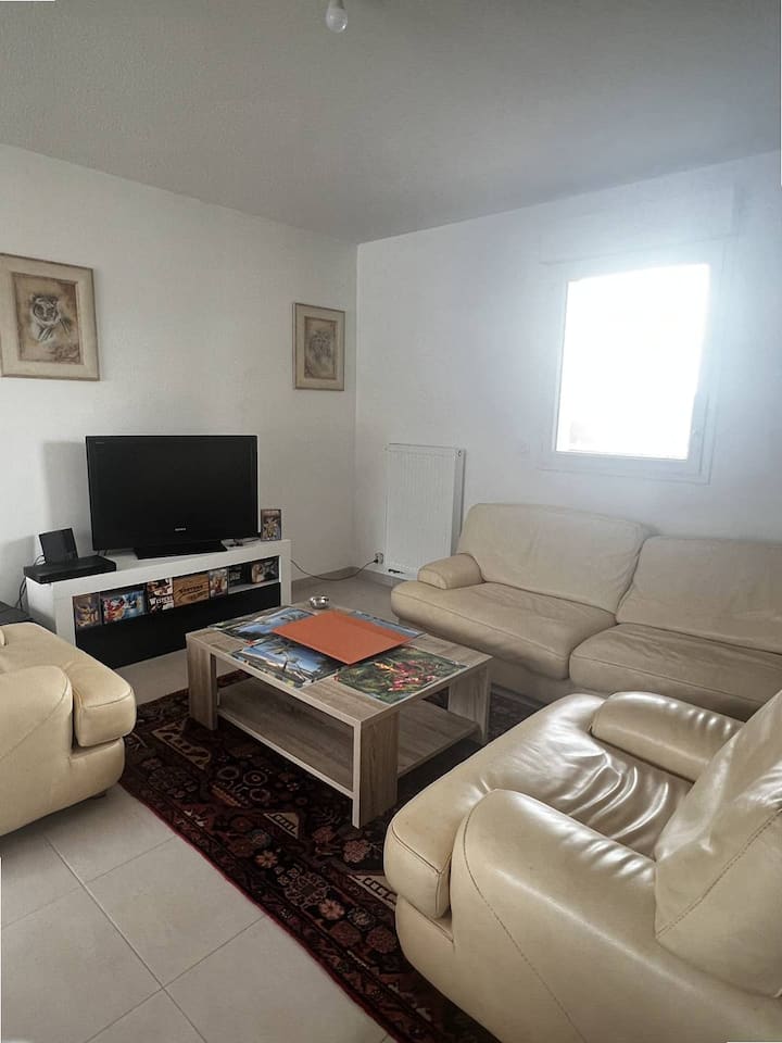 Chambre Dans Grand T3 Calme Avec Terrasse - Seignosse