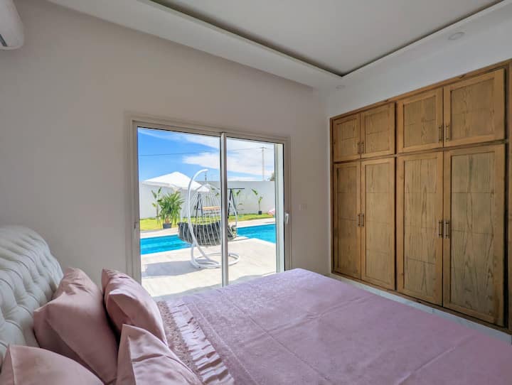 Location D'une Merveilleuse Villa Avec Piscine - Dżerba