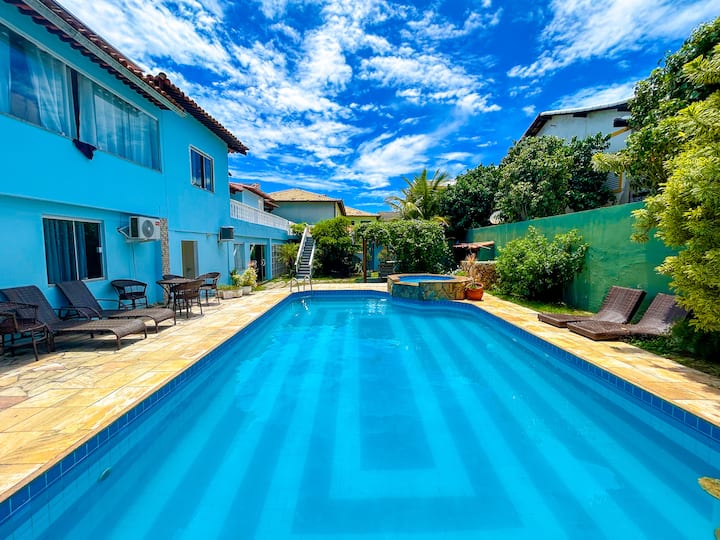 Pousada Com Piscina Em Cabo Frio - Suíte Tripla - Cabo Frio