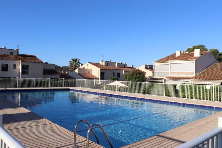 Beau T3 Dans Résidence Avec Piscine à Bormes - Le Lavandou