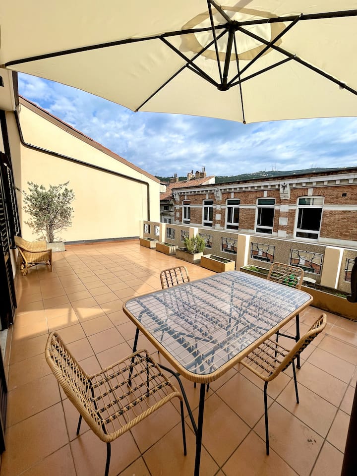 Accommodation Trieste Terrazza Via Polonio - Trieste