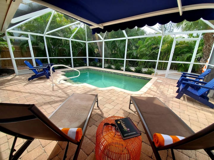 #8) Heated Pool, Bikes, Kayaks, Sups, Corn Hole - Manasota Key, FL