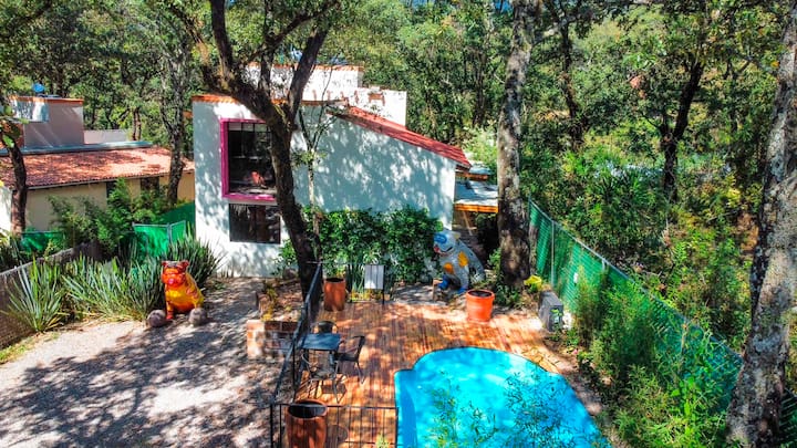 Casa Con Alberca +20 Pax 4 Bed 4wc - Tepoztlán
