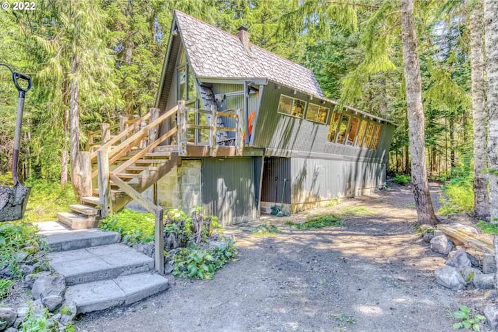 Vintage Ski In/ski Out A-frame W/ Hottub!sleeps 13 - Government Camp, OR
